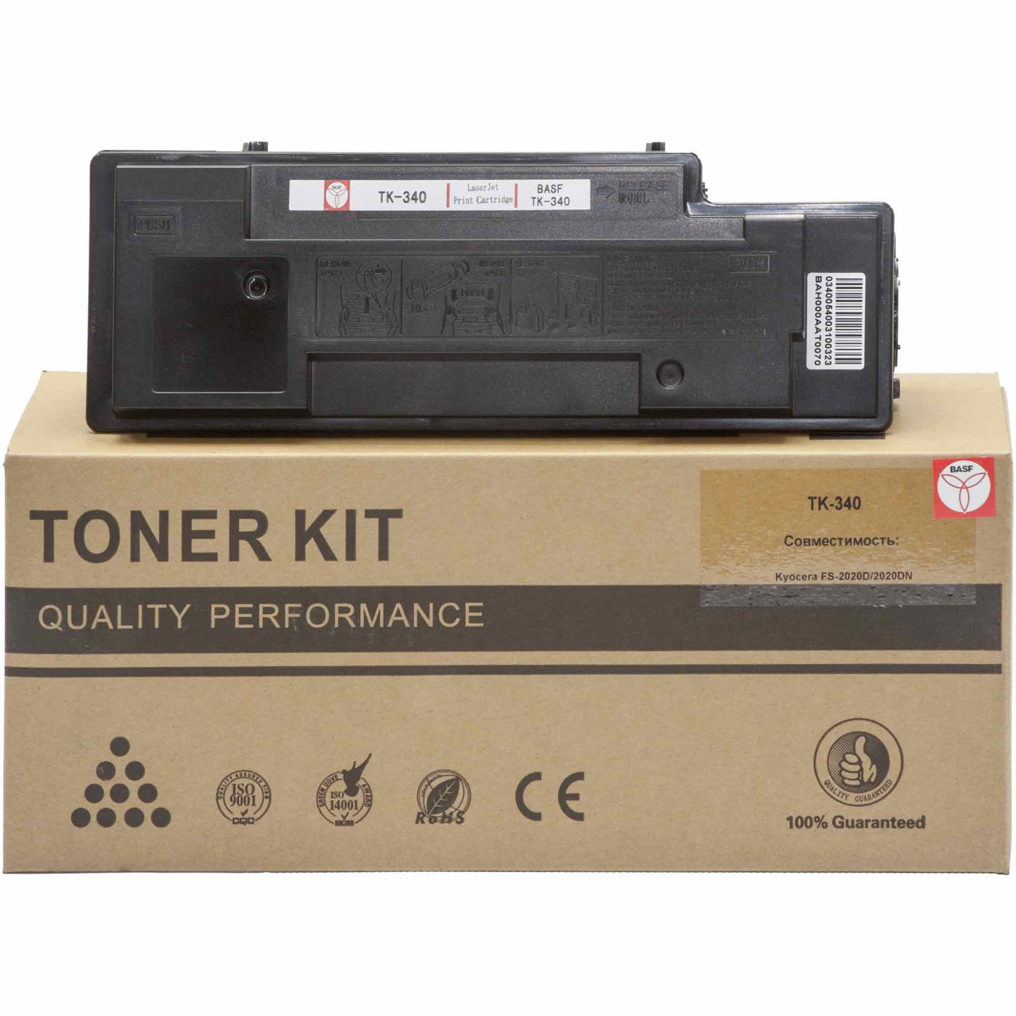 Туба з тонером BASF для Kyocera Ecosys FS-2020D, FS-2020DN (аналог ...