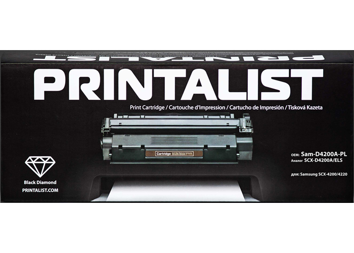 Картридж Printalist аналог Samsung SCX-D4200A (SCX-4220, SCX-4200 ...
